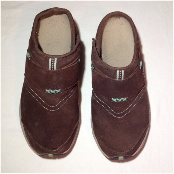 Ryka | Shoes | Womens Sz 65 Ryka Rocker Suede Leather Mule Shoes | Poshmark